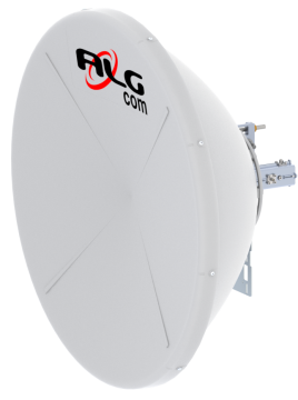 ALGcom - Antena parabólica 6Ghz, rango de 5.9 - 7.125 GHz, 36 dBi / 120 ...